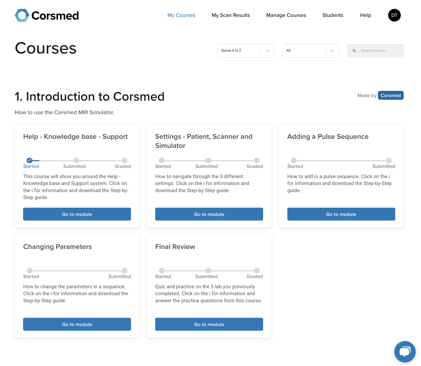 ARTICLE - My Courses